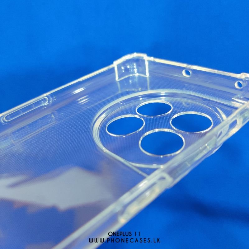 OnePlus 11 | Clear Transparent Phone Case with Bumper Corners ...